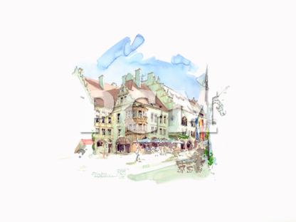Robert C. Rore Hofbräuhaus | Poster Galerie München