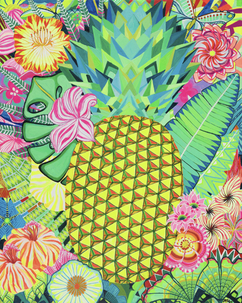 Delja Wilfert Pineapple .... DEW-06X | Poster Galerie München